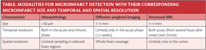 Stroke Snapshot: Cerebral Microinfarcts—Etiology and Clinica