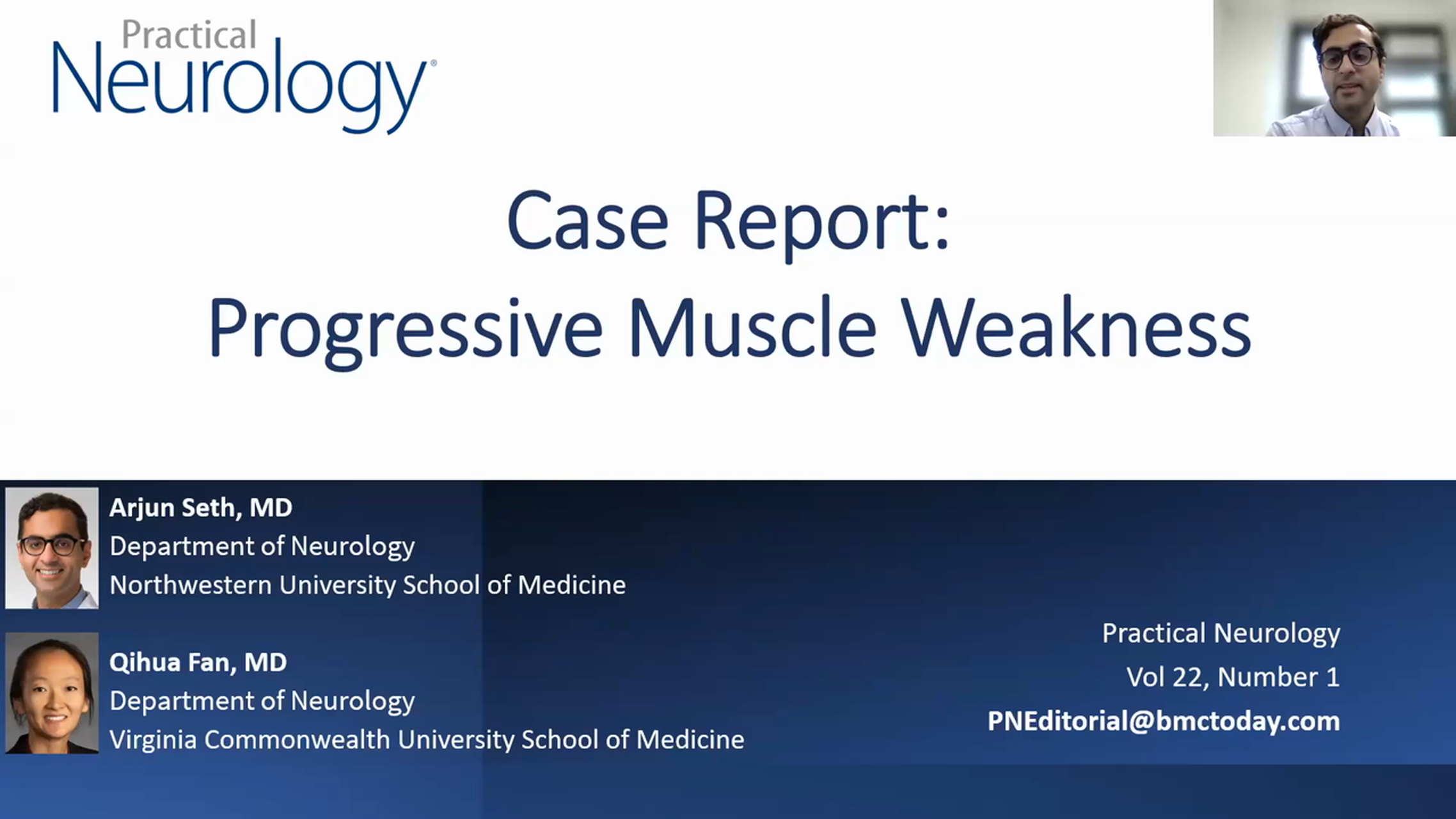 Case Report: Progressive Muscle Weakness