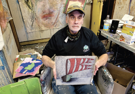 About the Cover Artist: Judith by Jon Sarkin