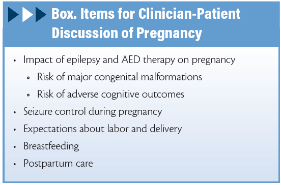 Reproductive Issues and Epilepsy