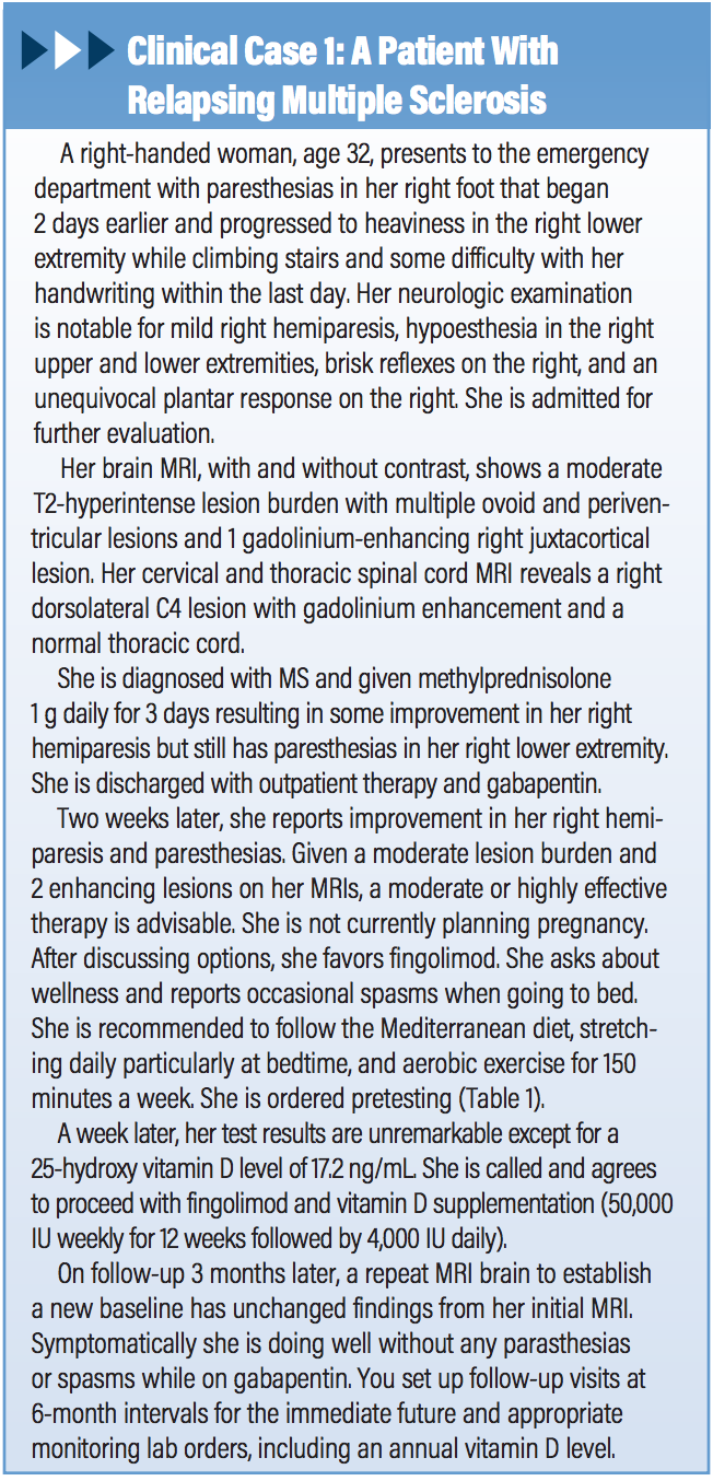 New American Academy of Neurology Disease-Modifying Treatmen