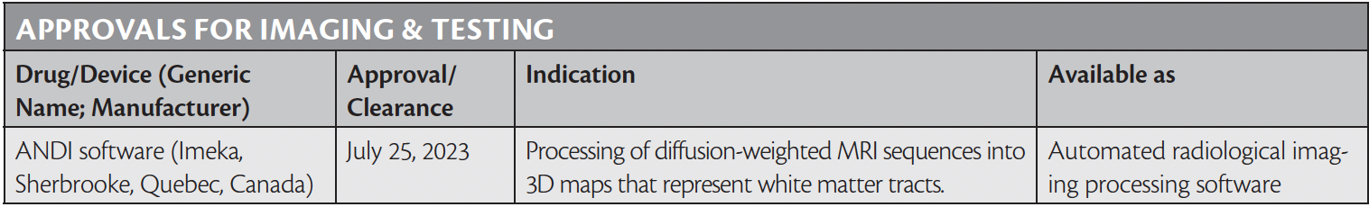 Special Report: 2023 Neurology Drug & Device Approvals