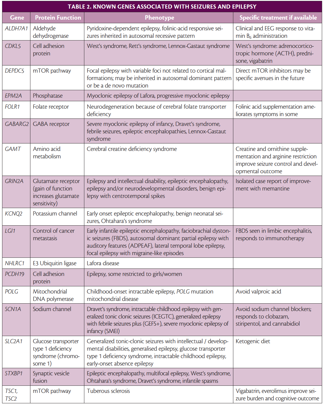 Genetic Mechanisms of Epilepsy